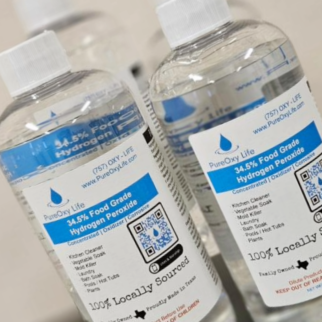 Hydrogen Peroxide: Pure, Food Grade Cleaning Power Unleashed – PureOxy Life